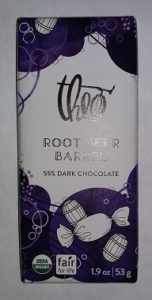 Theo Root Beer Barrel 55% Dark Chocolate – Eric’s Gourmet Root Beer Blog